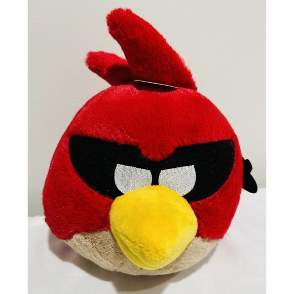 Commonwealth | Toys | Commonwealth Angry Birds Red Bird Plush Stuffed ...